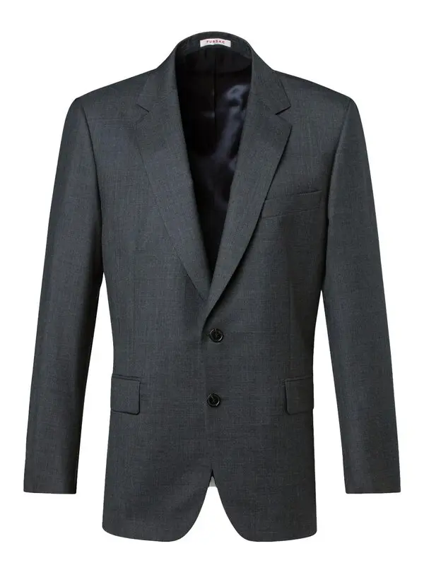 FURSAC Virgin Wool Suit Jacket - Grey