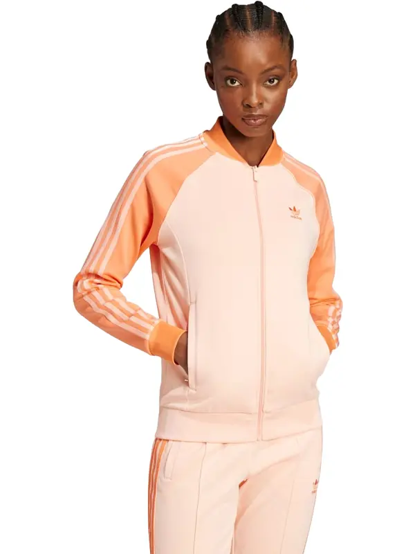 Adidas Adicolor Classics Sst Track Jacket - Glow Pink