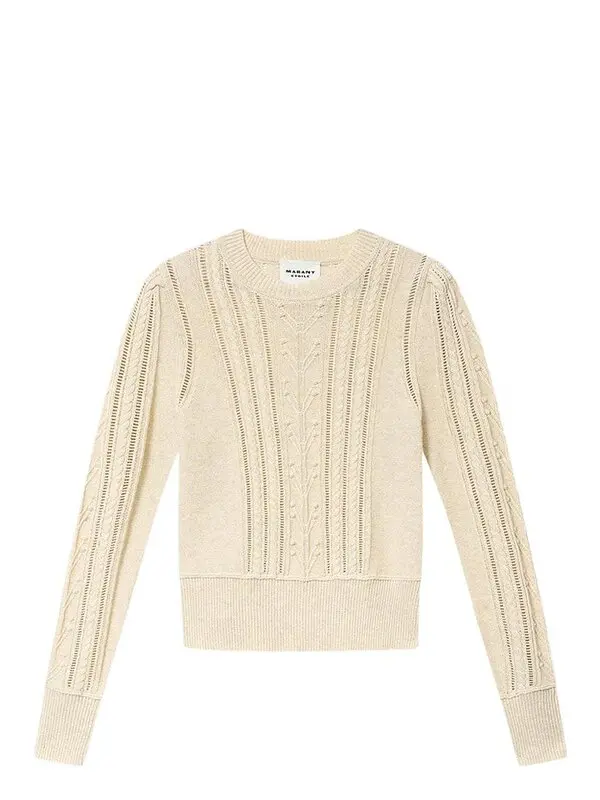 MARANT ETOILE Kalyn Sweater - Light Gray