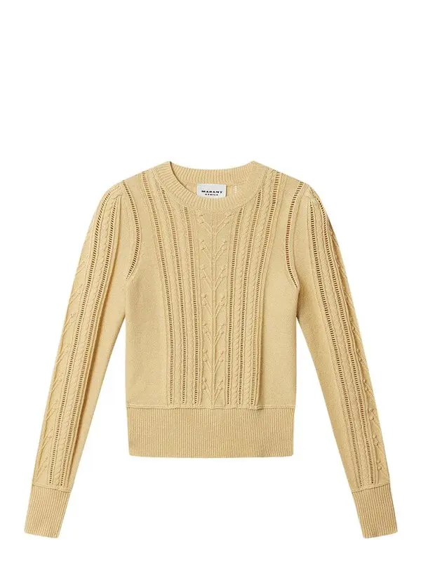 MARANT ETOILE Kalyn Sweater - Light Yellow
