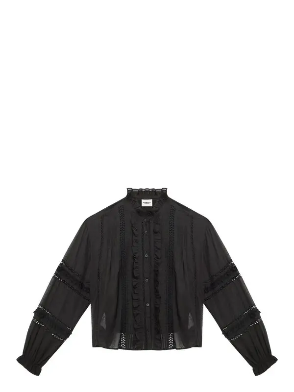 MARANT ETOILE Valda Shirt - Black