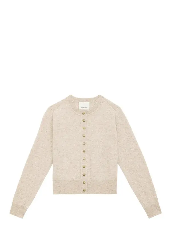 Isabel Marant Idesia Cardigan - Light Beige