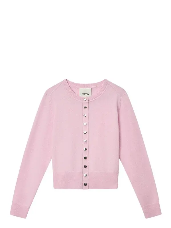 Isabel Marant Idesia Cardigan - Pink