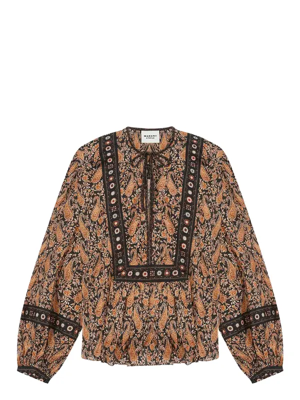 MARANT ETOILE Gayle Blouse - Black