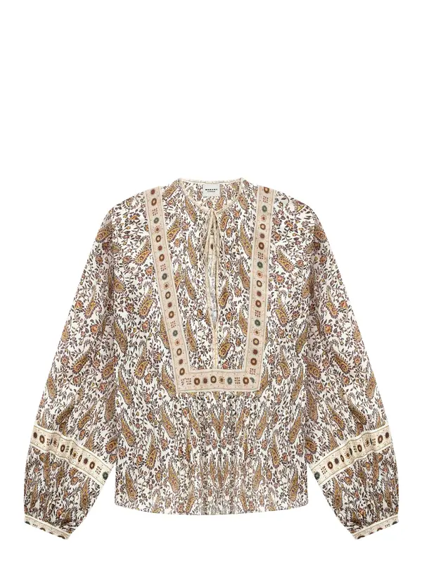 MARANT ETOILE Gayle Blouse - Ecru