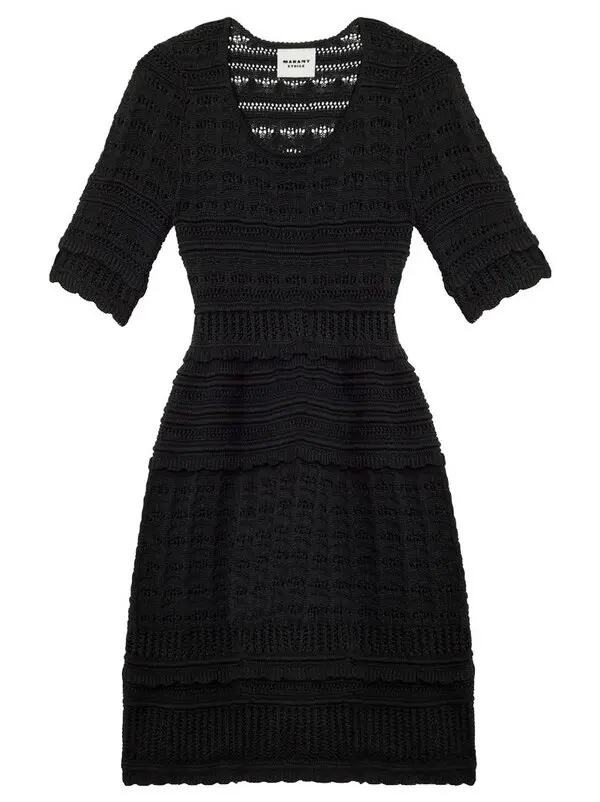 MARANT ETOILE Abril Dress - Black