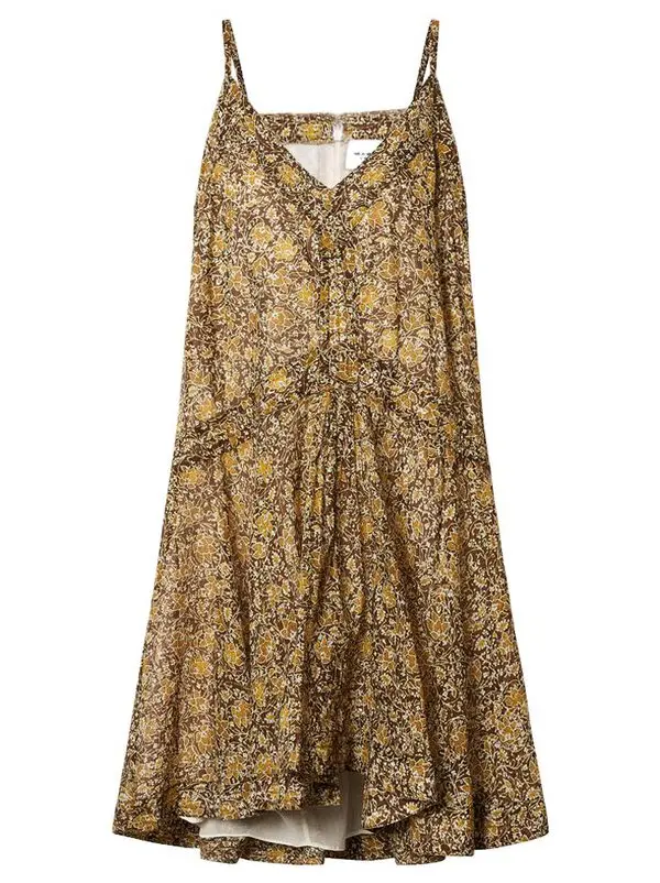 MARANT ETOILE Danielle Mini Dress - Khaki