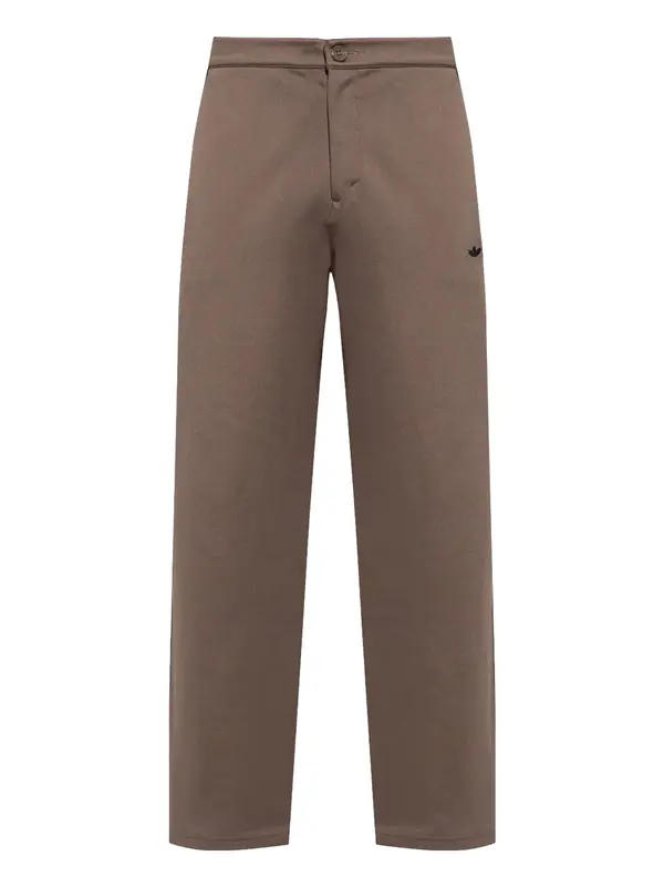 Adidas Straight-leg Trousers - Brown