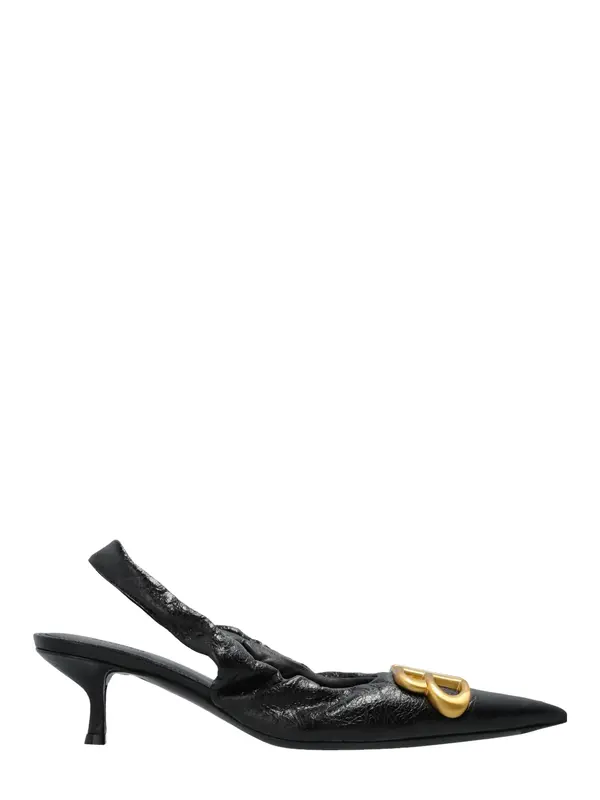 Balenciaga Monaco 50mm Pumps - Black