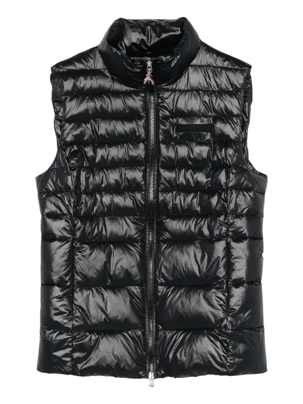 Patrizia Pepe Logo-patch Gilet - Black