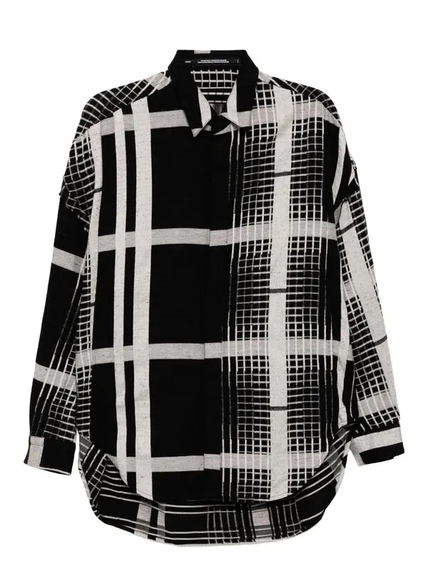 JULIUS Cotton Shirt - Black