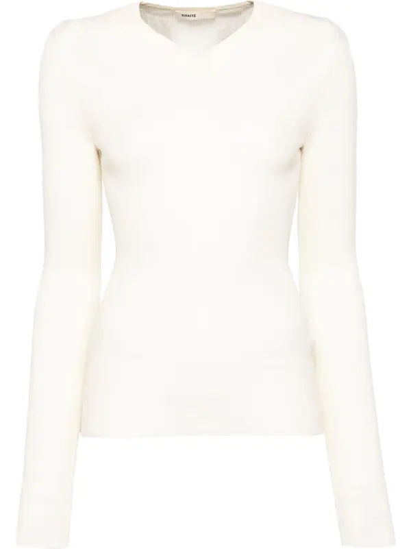 Khaite Tania Top - Neutrals