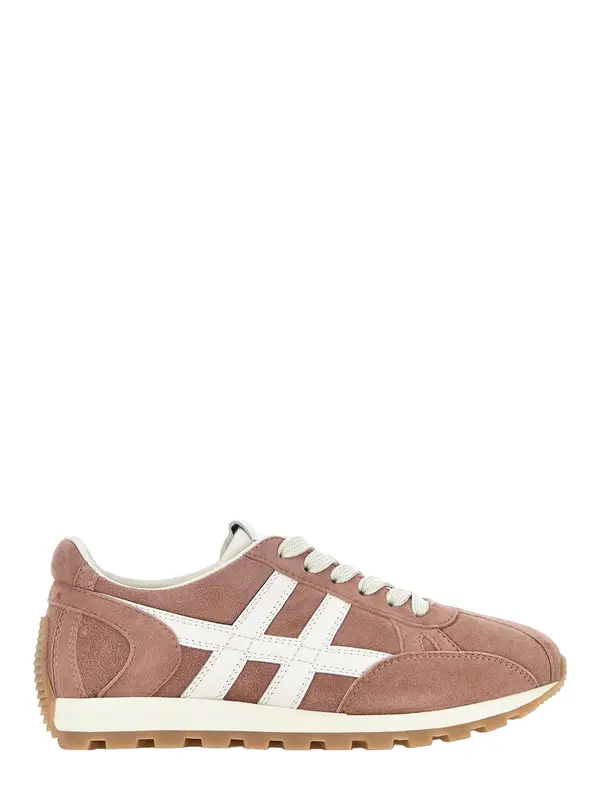 Hogan Leather Sneakers - Pink