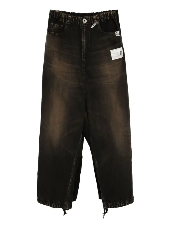 Mihara Yasuhiro Double Layer Trousers - Brown