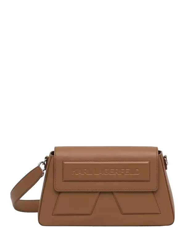Karl Lagerfeld Small Ikon K Bag - Brown