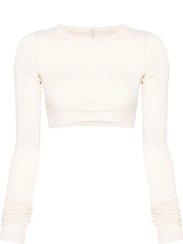Rick Owens Cropped T-shirt - White