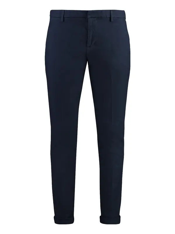 DONDUP Pantaloni Chino Gaubert In Cotone - Blue