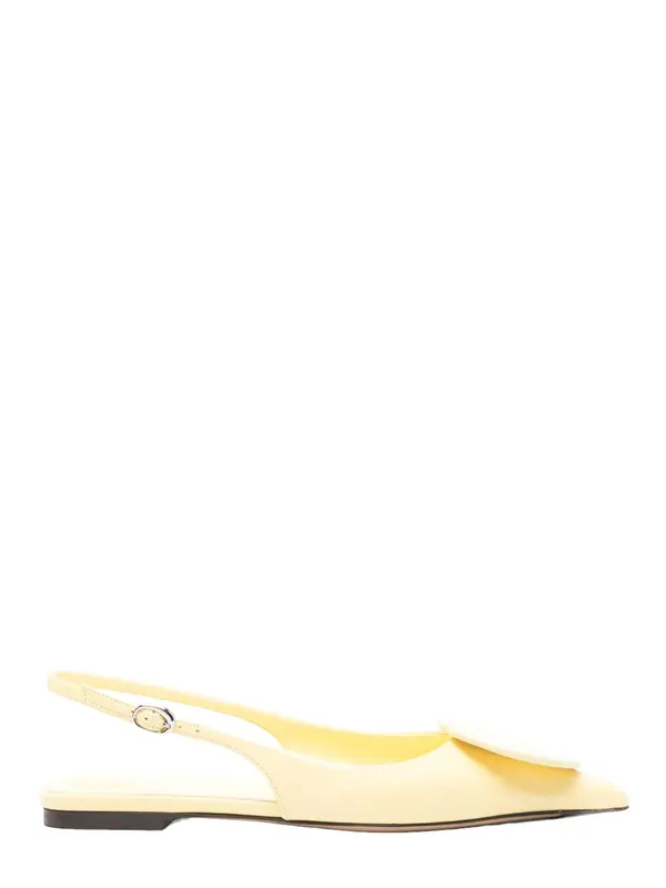 Jacquemus Duelo Slingback Pumps - Yellow
