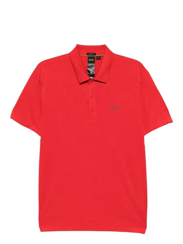 BOSS Paddytech Polo Shirt - Red