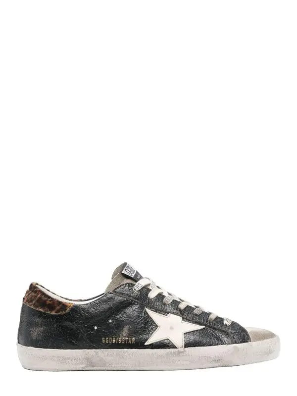 GOLDEN GOOSE Super-star Sneakers - Black