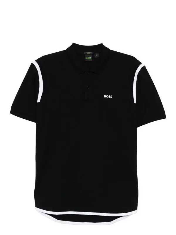 BOSS Pirax 1 Polo Shirt - Black