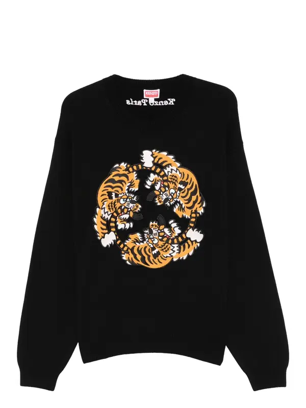 Kenzo X Verdy Embroidered Sweater - Black