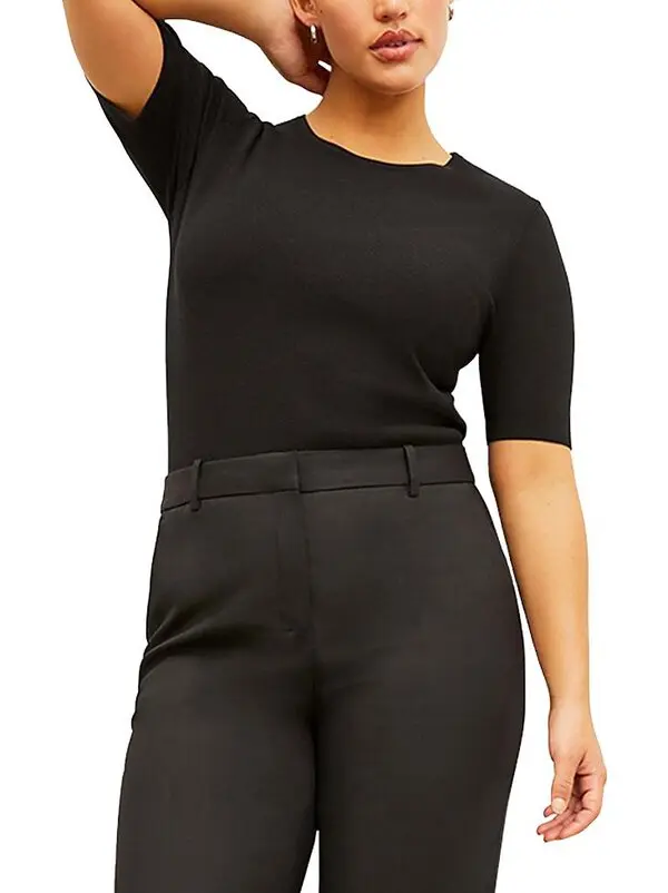M.M.LAFLEUR Choe Eco 365 Knit Top - Black