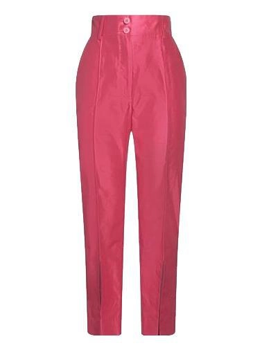 Dolce & Gabbana Shantung Tapered Pants - Fuchsia