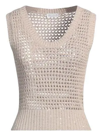 Brunello Cucinelli Sleeveless Sweater - Beige