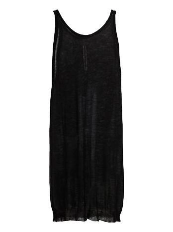 Rick Owens Tank Top Size Virgin Wool - Black