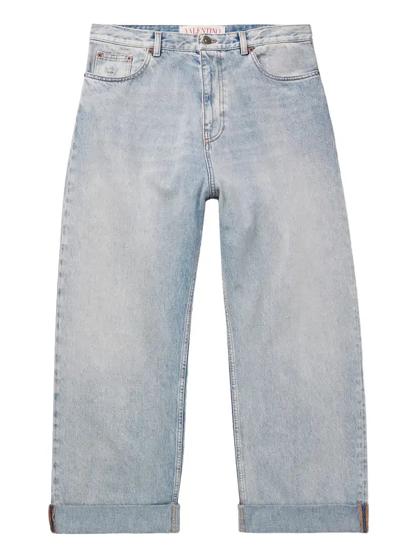 Valentino Garavani Straight-leg Jeans - Blue