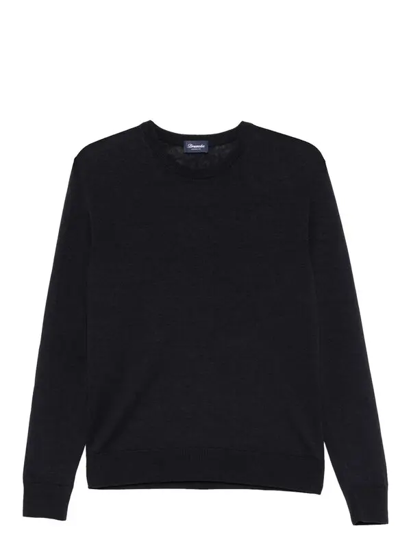 DRUMOHR Fine-knit Sweater - Blue