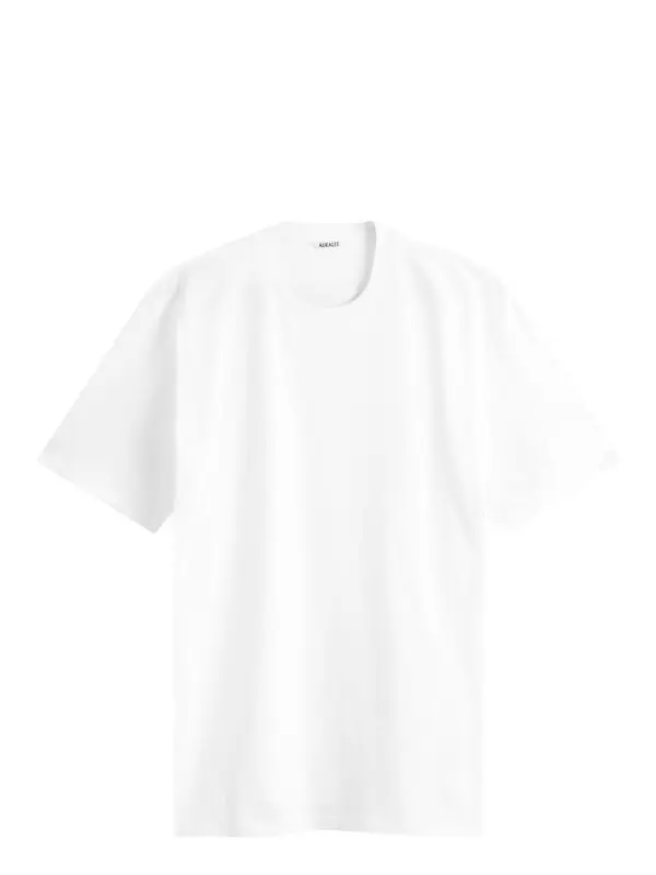 Auralee Luster Plaiting T-shirt - White