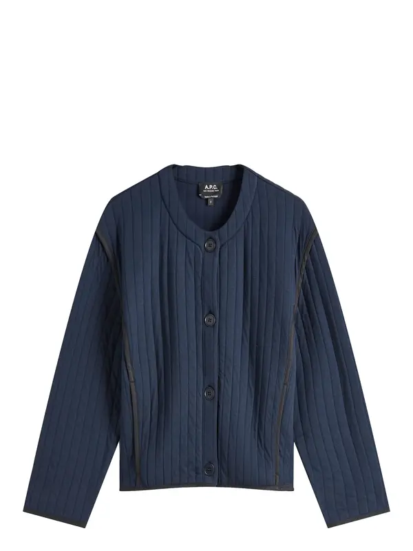 A.p.c. Garance Padded Jacket - Dark Navy