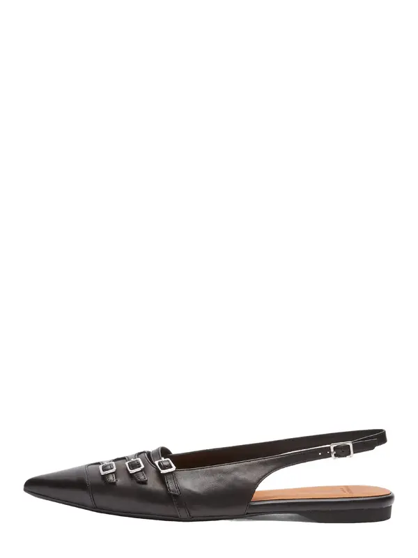 VAGABOND SHOEMAKERS Hermine Slingback Ballet Flats - Black