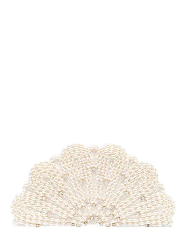 VANINA Valle Etoile Clutch - White