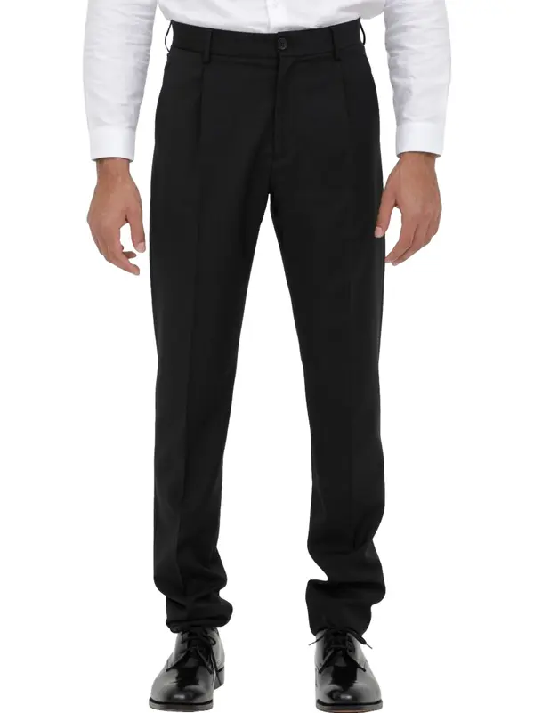 TONELLO Tailored Trousers - Black