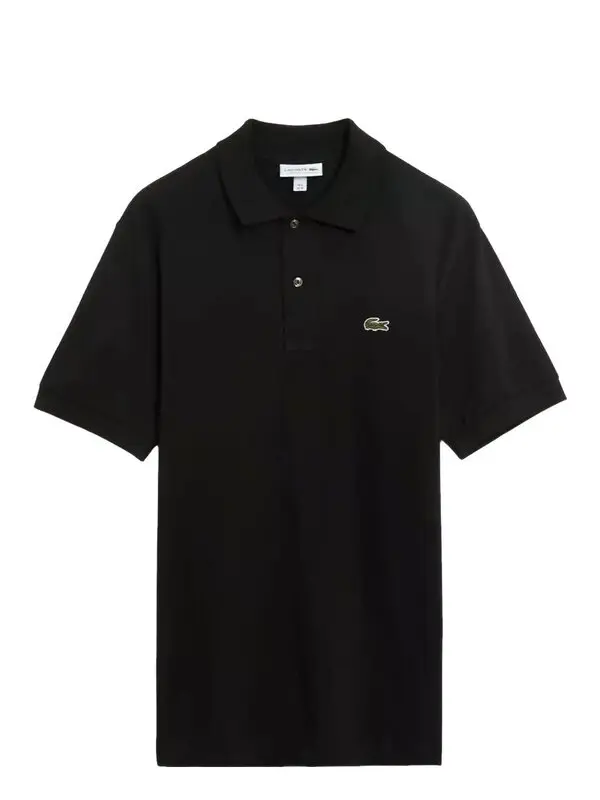 Lacoste Classic Fit L.12.12 Piqué Polo Shirt - Black