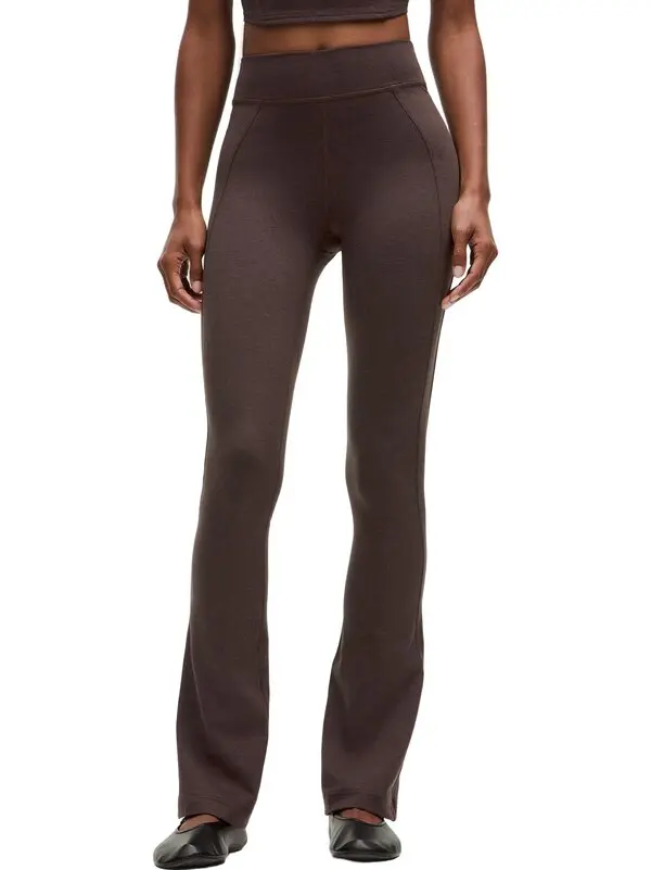 Lululemon Split-hem High-rise Mini-flare Pant - Dark Espresso