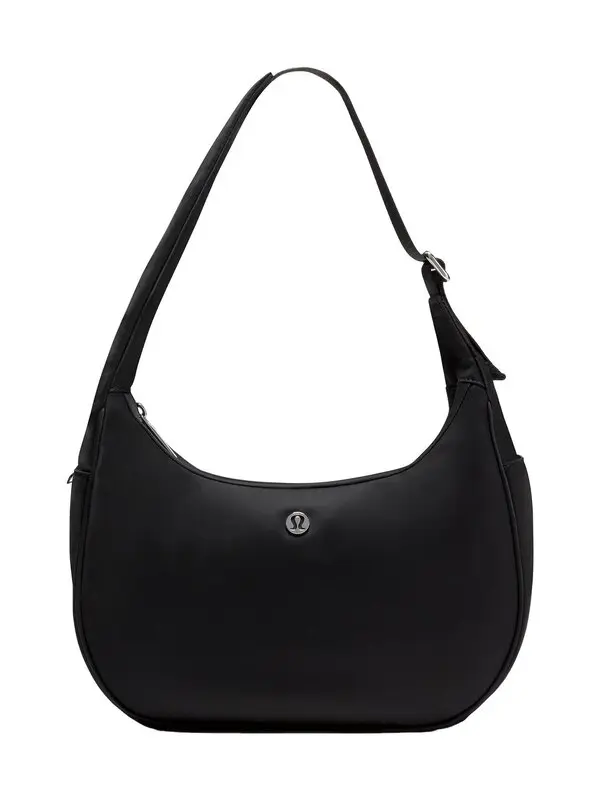 Lululemon City Essentials Shoulder Bag 4l - Black/silver