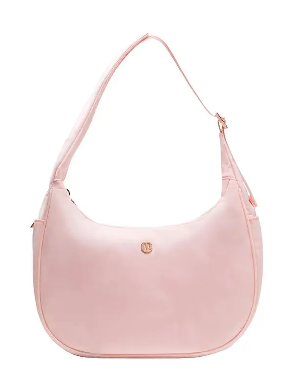 Lululemon City Essentials Shoulder Bag 4l - Pink Pearl/rose Gold