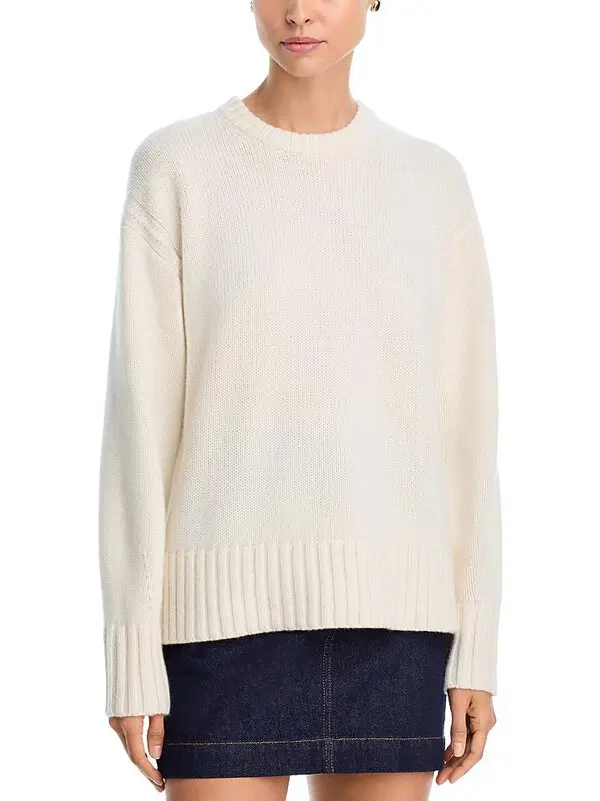 Guest In Residence Cozy Cashmere Sweater - Cream
