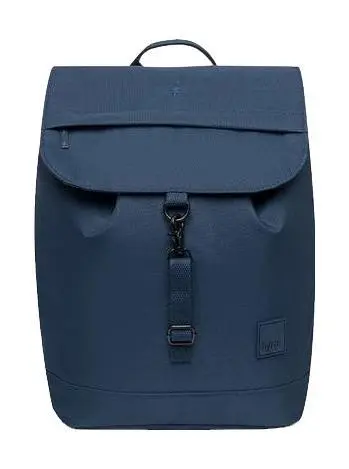 LEFRIK Backpack With Flap Closure - Navy