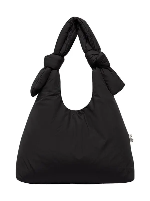 LEFRIK Biwa Puffy Bag - Deep Black