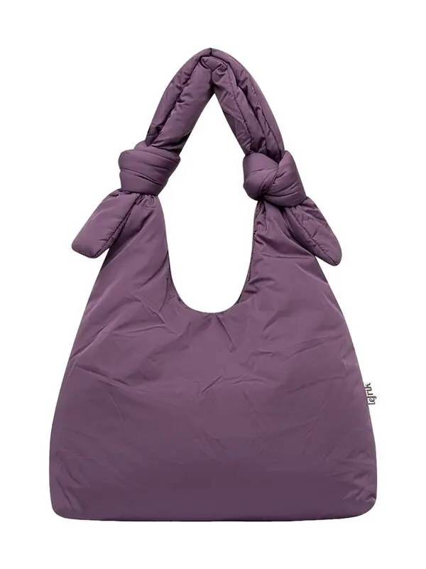 LEFRIK Biwa Puffy Bag - Plum