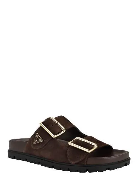Guess Fasten Sandal - Dark Brown