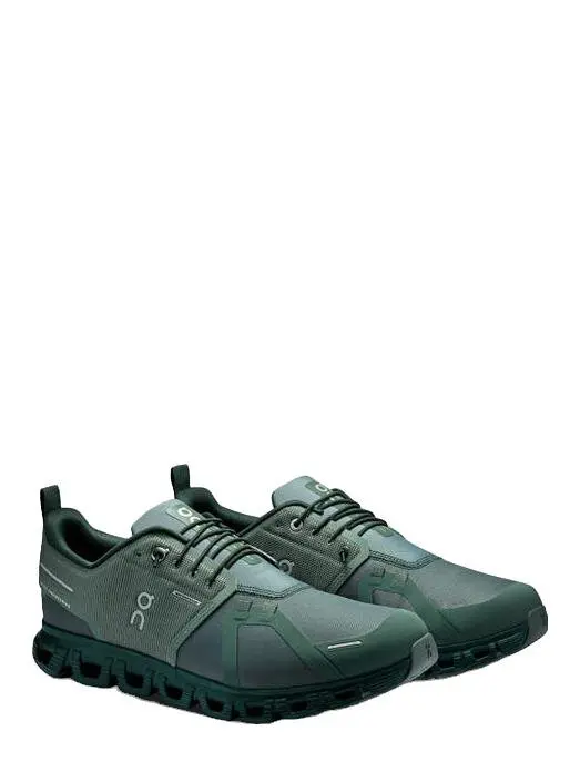 On Cloud 6 Waterproof Sneakers - Olive/evergreen