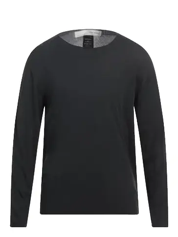 Isabel Benenato Cotton Sweater - Black