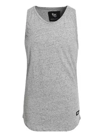 STREET GALLERY Tank Top Size Cotton, Polyester - Grey