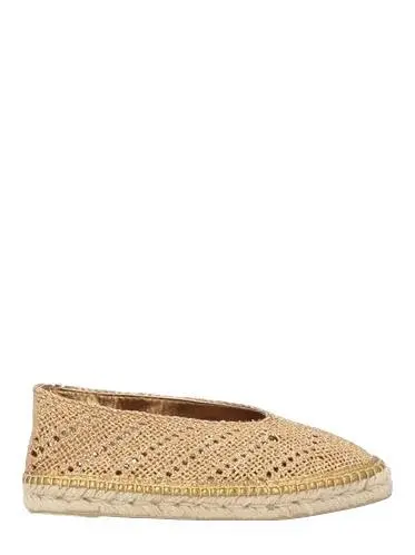 CastaÑer Espadrilles In Textile Fibers - Gold